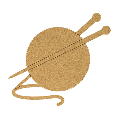 Knitting Farm Cork Board Shape, Sewing Fall Craft Cutout - Awesome Life ...