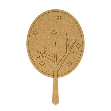 Winter Tree Craft Cork Board Shape, Winter Tree Cutout - Awesome Life Craft