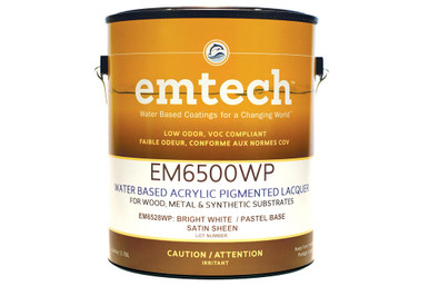 EM6500 Waterbased Pigmented Acrylic Lacquer – Wood Essence