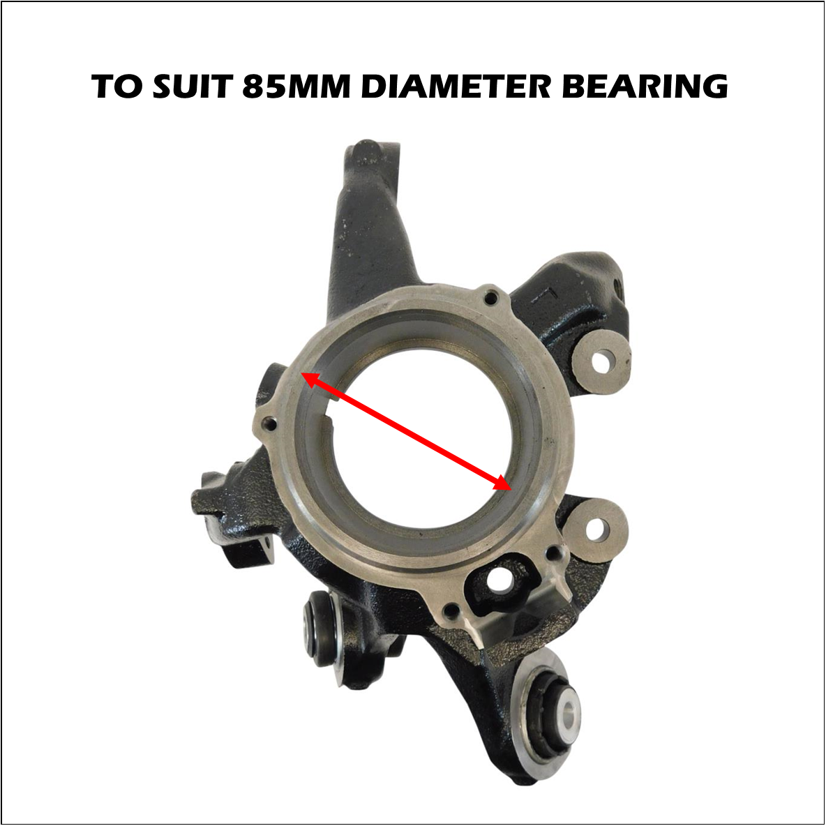 BMW 3-Series E93 Rear Right Wheel Hub Carrier 2007-2012