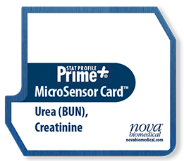 Prime Plus VET MicroSensor Card BUN/CEATININE (Required)