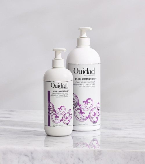 Ouidad Curl Immersion Low Lather Coconut Cleansing Conditioner 33oz ...