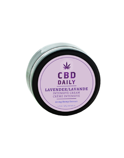 Earthly Body Lavender CBD Cream 1.7oz 60mg - Shopmasello.com