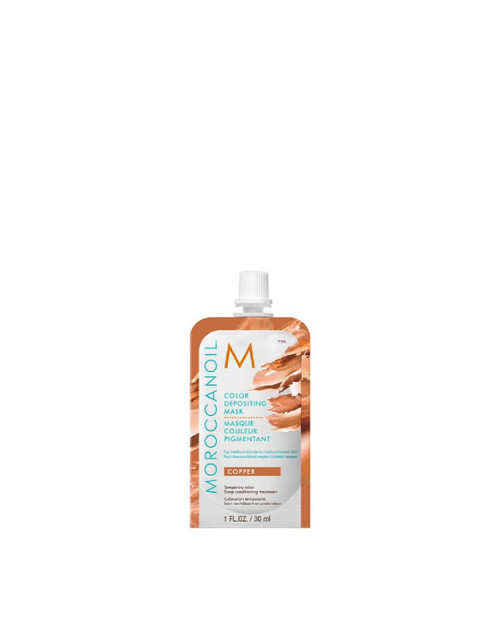 Moroccanoil Copper Color Deposit Mask Packette - Shopmasello.com