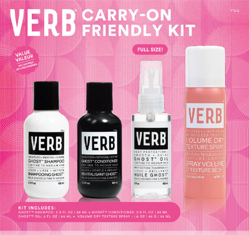 Verb Carry-On Travel Kit M/A 25 - Shopmasello.com