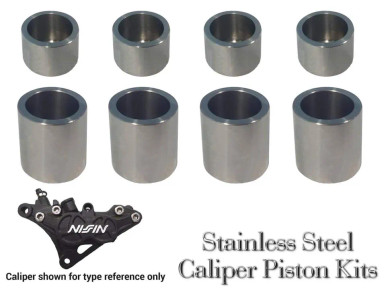 Suzuki GSX-R 1000 2001-2002 Stainless Steel Caliper Piston Set (Tokico ...