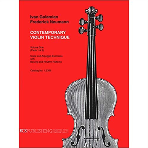 Ivan Galamian: The Galamian Contemporary Violin Technique, Vol. 1 ...