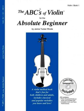 The ABCs of Violin Book 1 for the Absolute Beginner BK/CD - Whitehorse ...