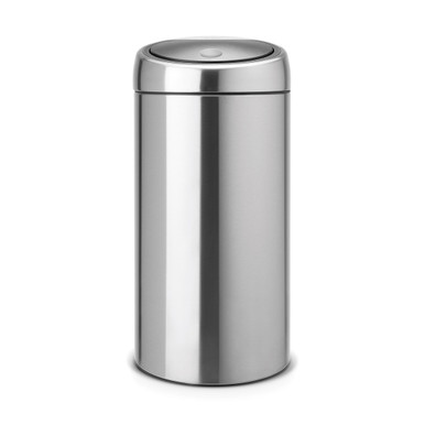 Touch Bin Twin Bin 40 Litre (2 x 20 l) - FPP Matt Steel - Brabantia ...
