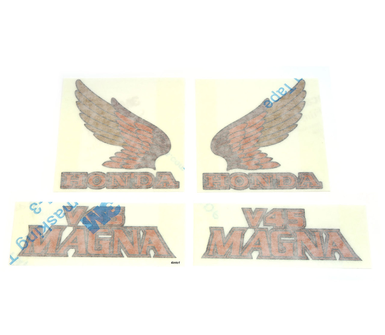 Tank and Side Cover Decals - Honda V45 Magna VF750C - 1984