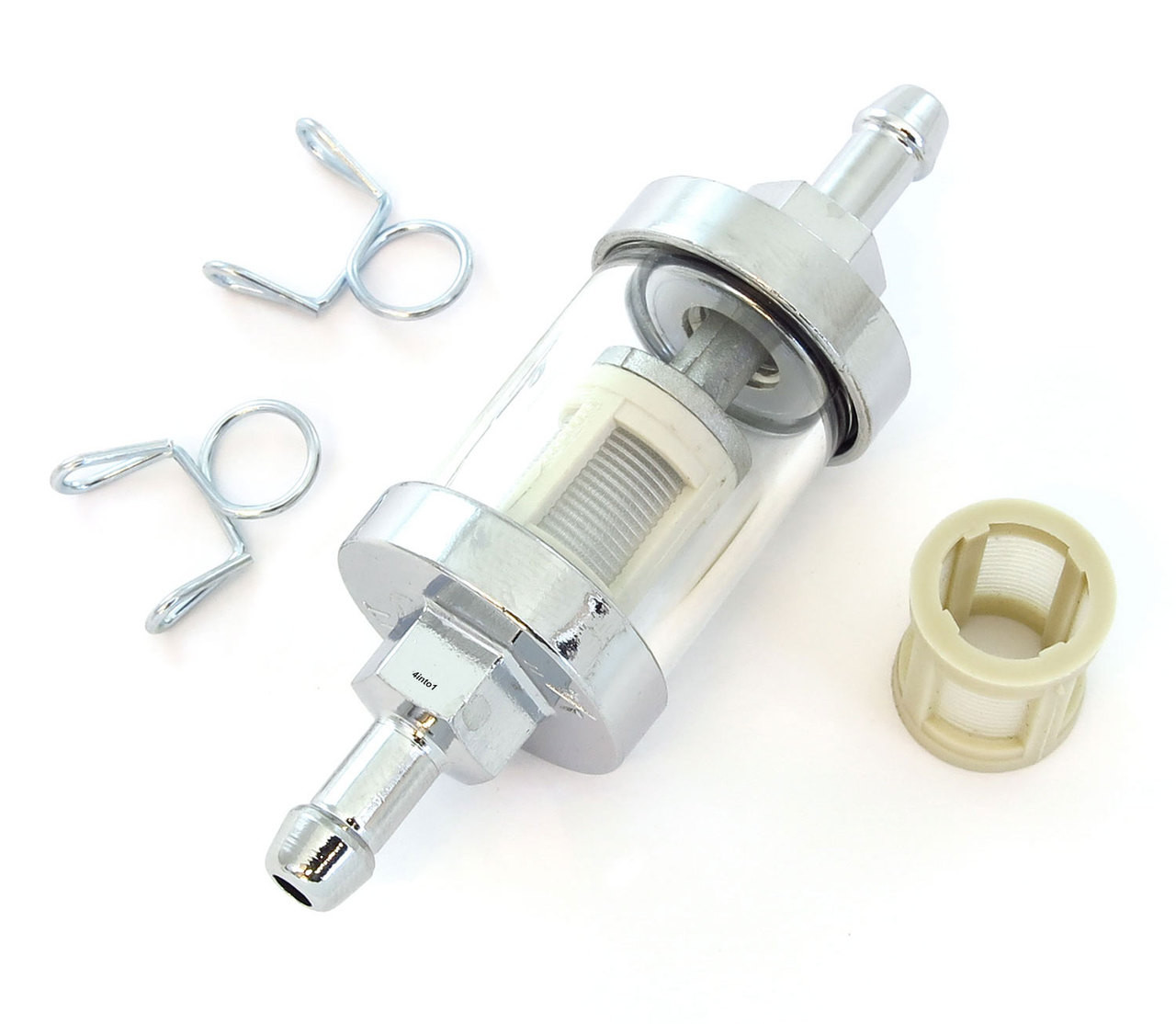Walbro Clear In-Line Fuel Filter - 1/4"