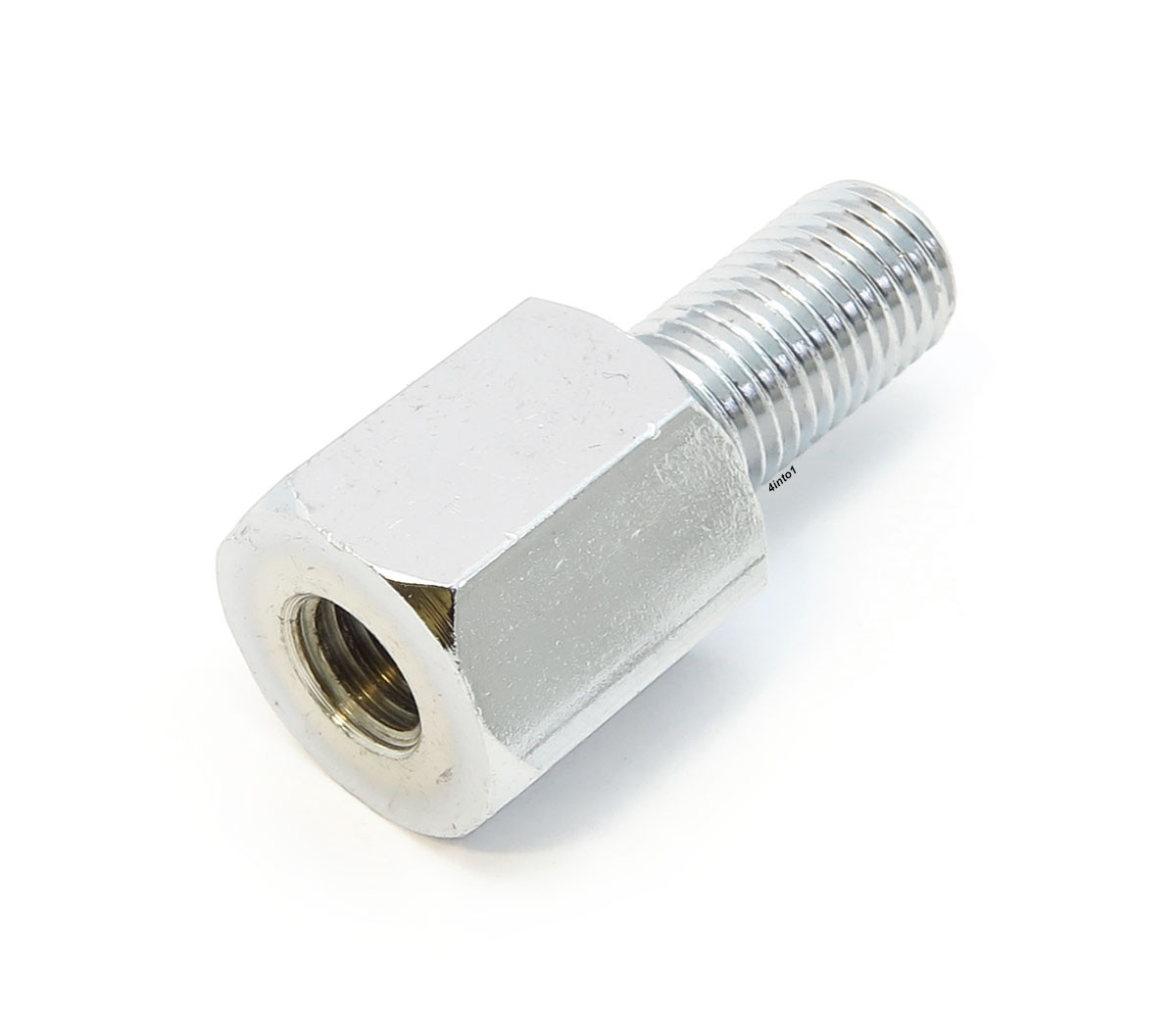 Emgo Mirror Mount Adaptor - 10mm to 8mm - Chrome