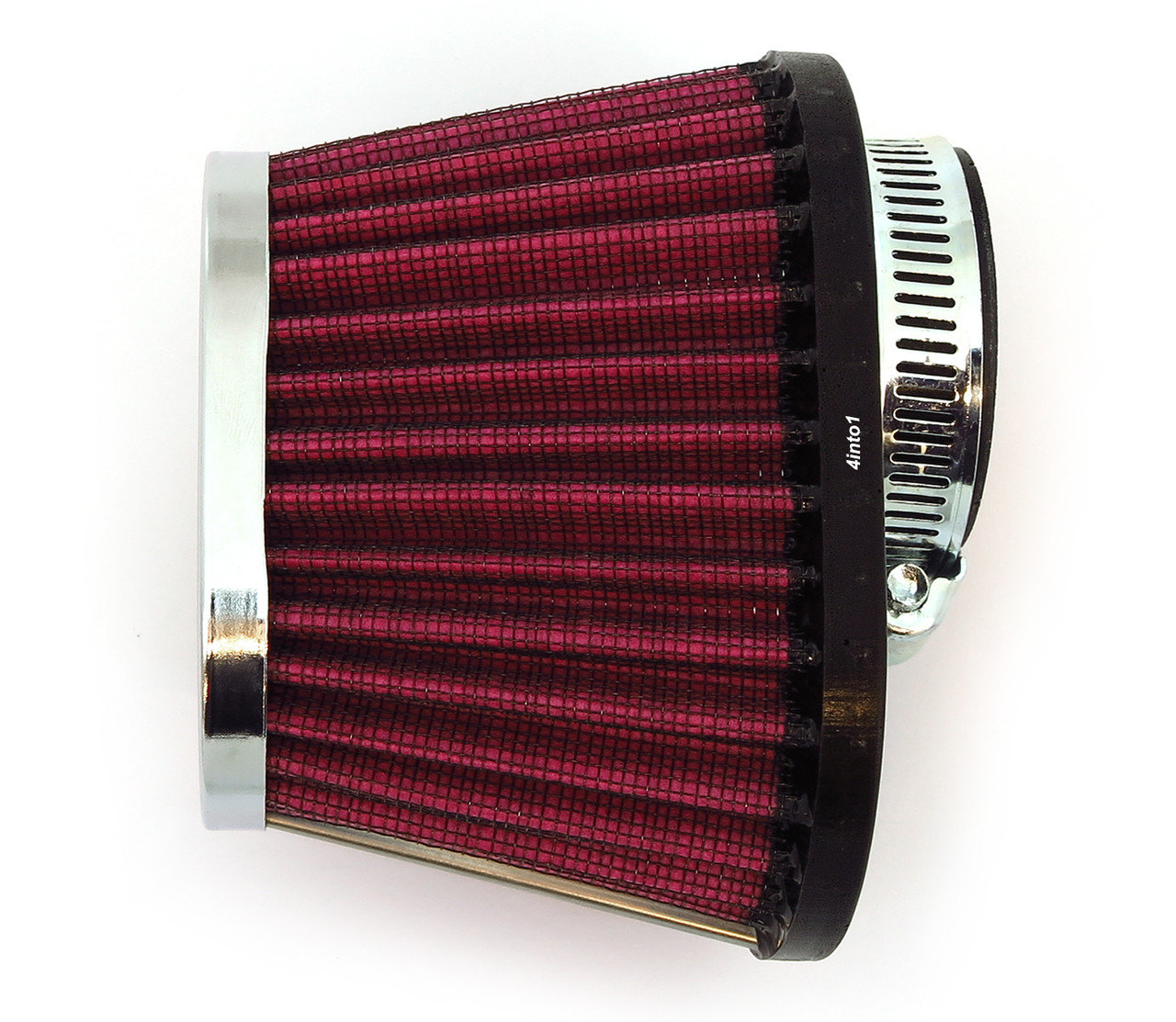 Chrome Performance Oval Pod Filter - 39mm - Honda CB750