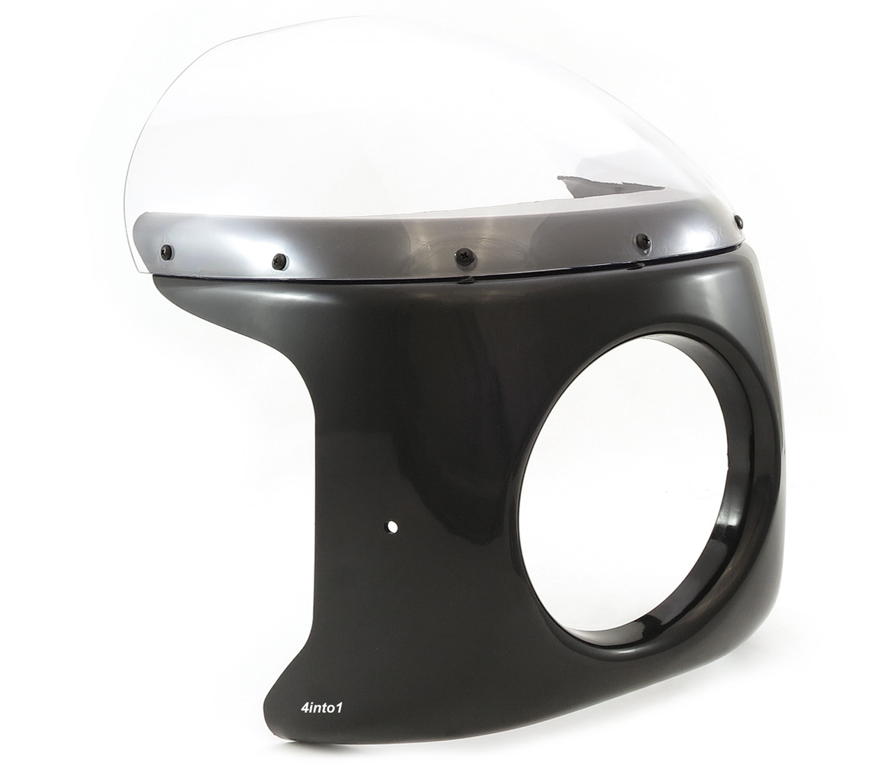 Viper Fairing Gloss Black W Clear Windshield
