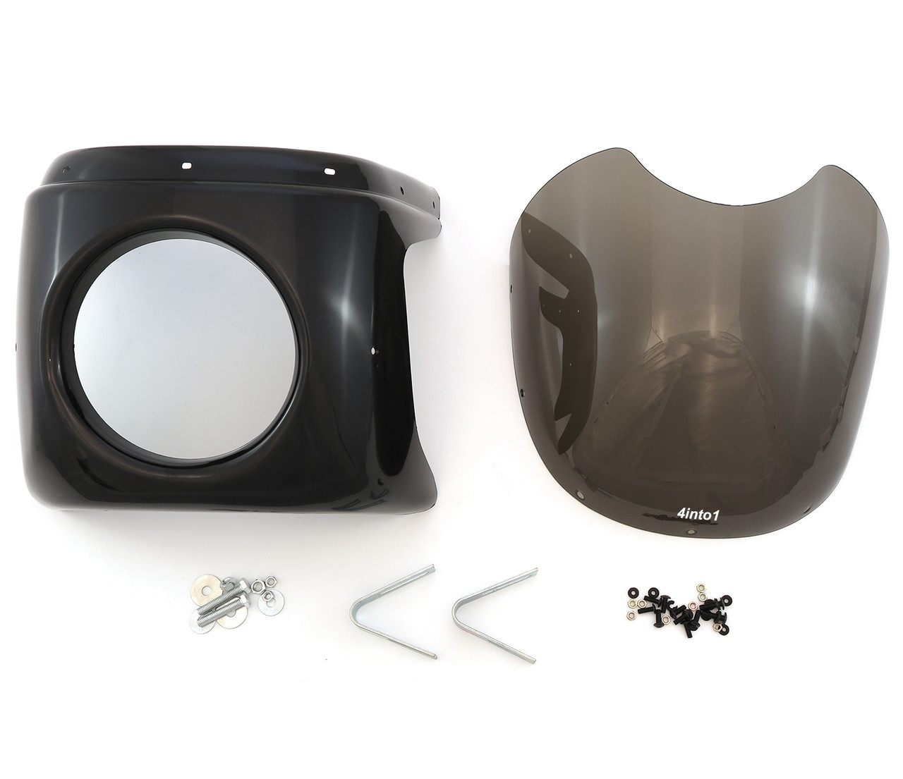 Viper Fairing Gloss Black W Smoke Windshield