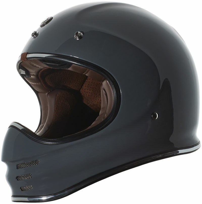 Torc T3 Retro Moto Helmet - Nardo Grey - X-Small (CLOSEOUT)