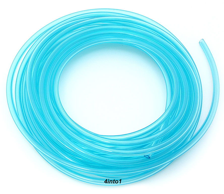 Helix Clear Blue 3/16" Polyurethane Fuel Line - 5' Feet