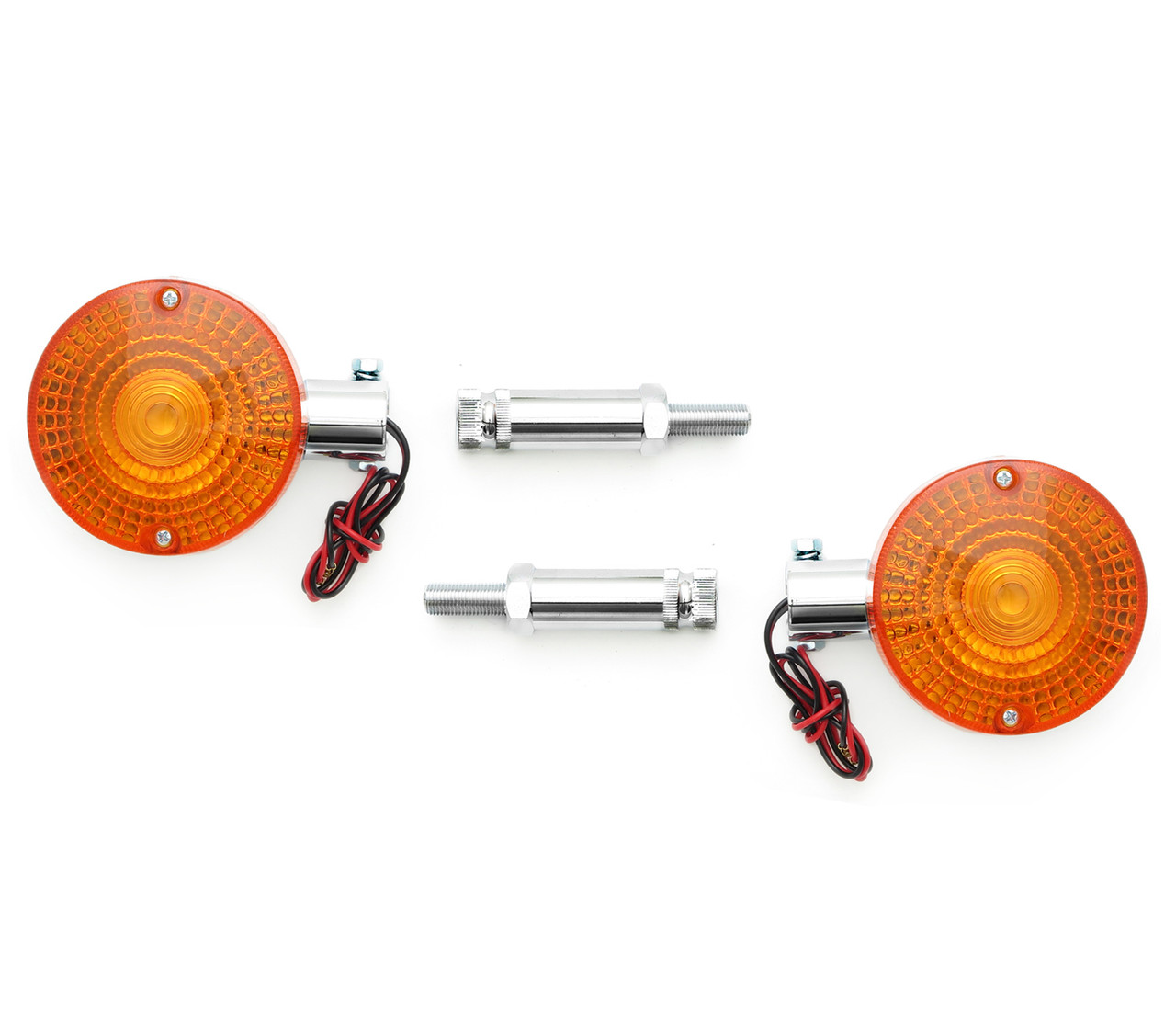 Front Left & Right Turn Signal Set - Honda CB550K CB750K - 1975-1976