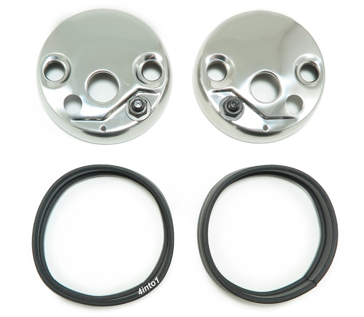 Speedometer & Tachometer Rings w/ Rubber - 37212-447-000 & 37213-447-000