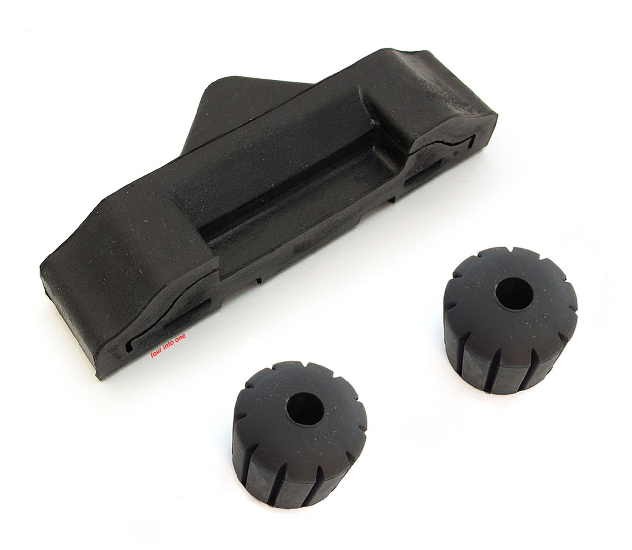Gas Tank Front & Rear Rubber Holder Kit - Honda CB450K CL450K CB750K