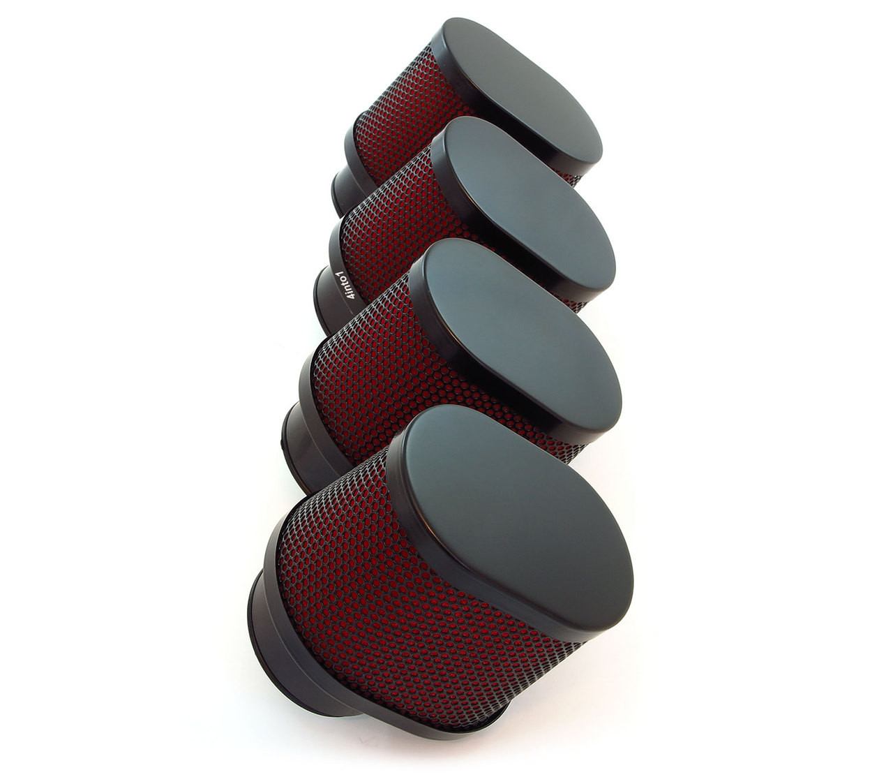 Set of 4 Black Foam Pod Filters - 39mm - Honda CB500 CB550 CB750