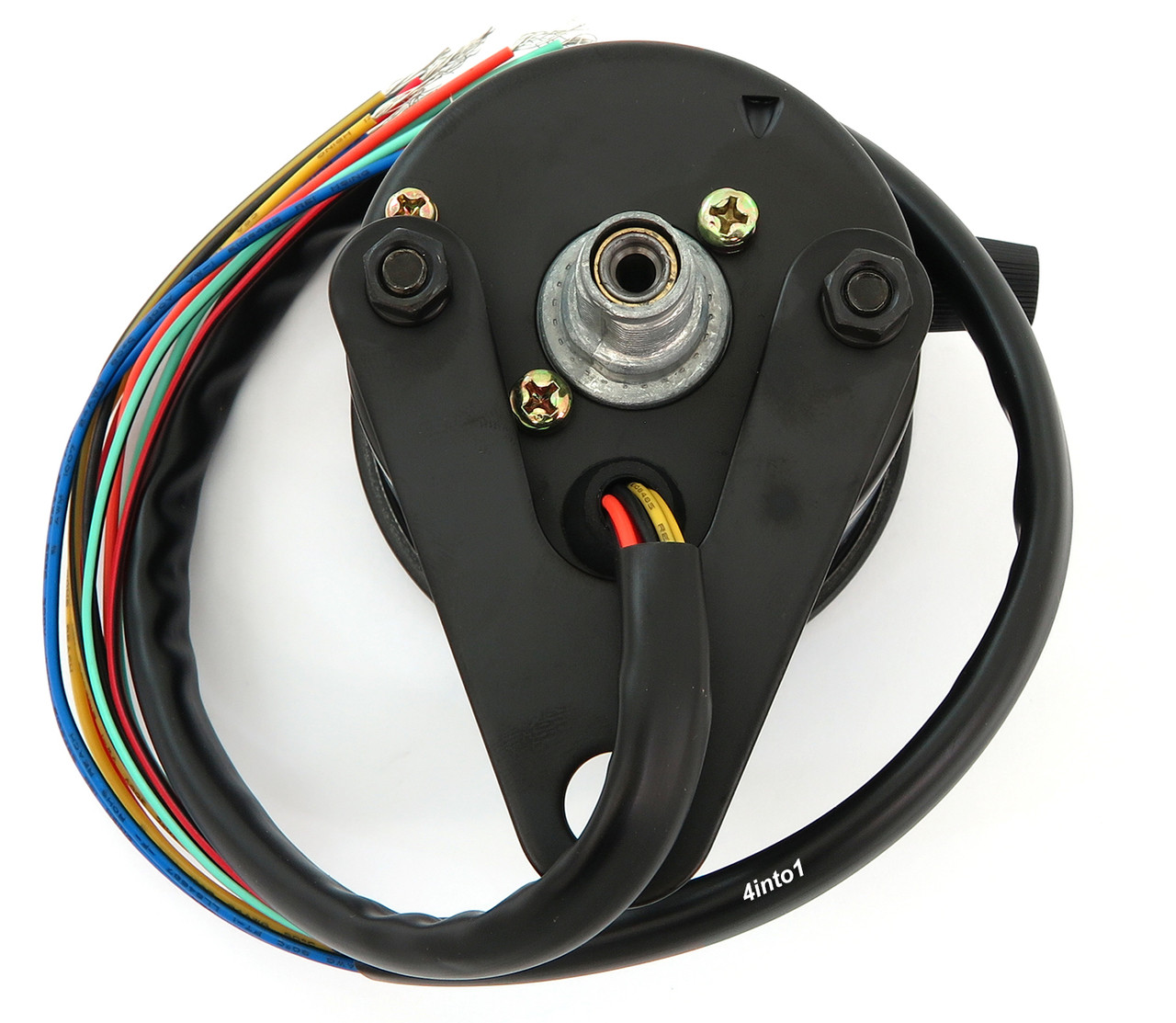 Mini Speedometer w/ Indicator Lights & Trip Meter - 2240:60 - Black - MPH