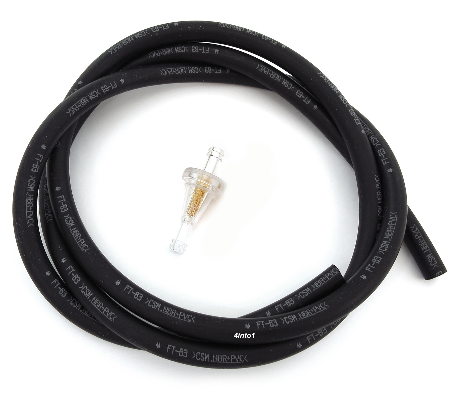 5 Feet - 5.5mm Genuine Honda Motorcycle Fuel Line & Clear Filter Set