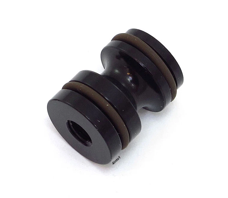 TTR400 Anodized Aluminum Honda Steering Stem Nut - Black