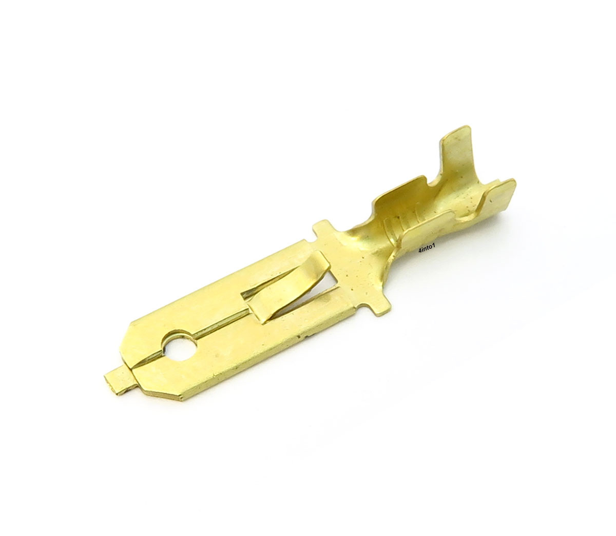 Female Locking Spade Terminal - 6.3mm - 10 Pack