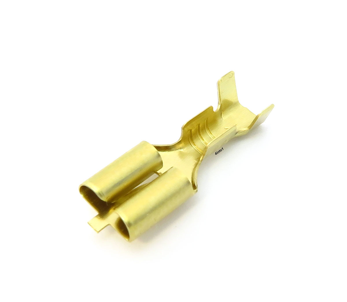Female Locking Spade Terminal - 6.3mm - 10 Pack