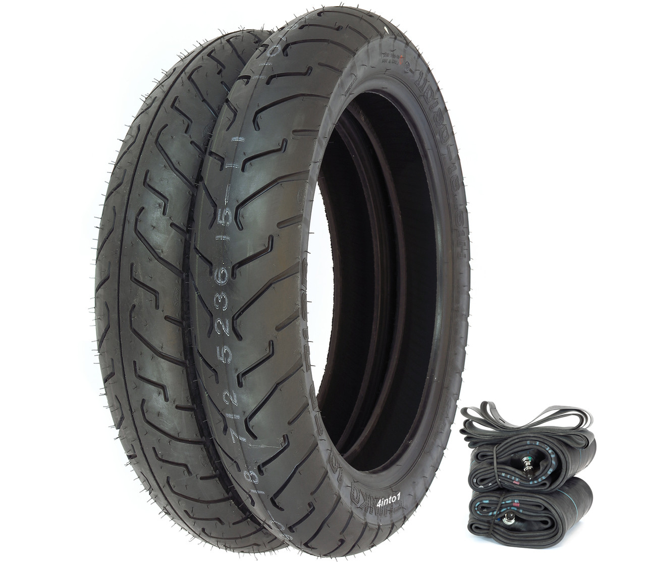 Dunlop D404 Tire Set - Honda CB750A 76 - CB750K 77-78