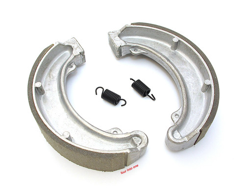 EBC Grooved Rear Brake Shoes - 315G - Honda CB350 CB360 CB400