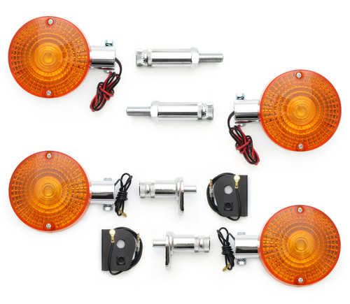 Automotive 2FastMoto Honda Rear Turn Signal Indicator Black 12V for CBX ...