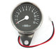 Mini Tachometer - Chrome & Black - 1:7