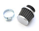 Set of 4 Small Chrome Pod Filters - 39mm - Honda CB500 CB550 CB750