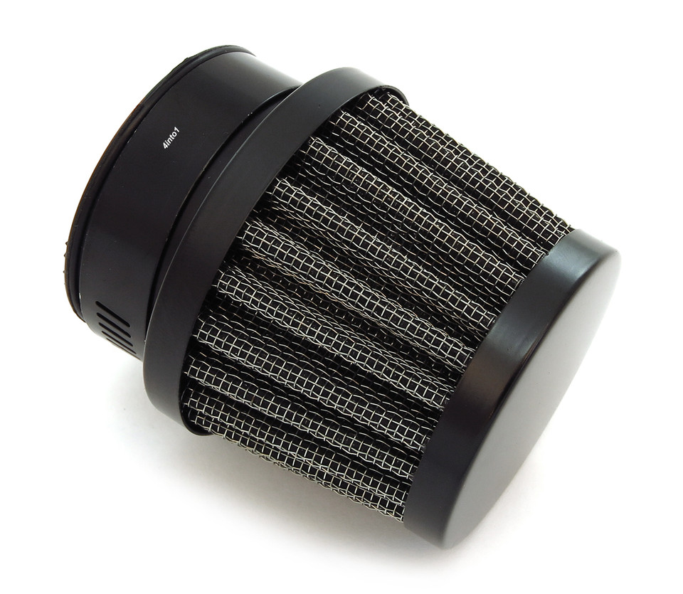 Chrome Pod Filter - 35mm - Honda CB160 CB350F CB400F