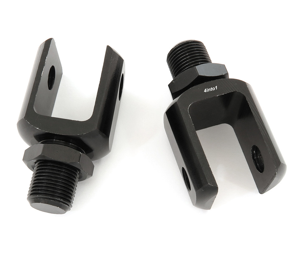 Remote Reservoir Shocks - Clevis Set - Black