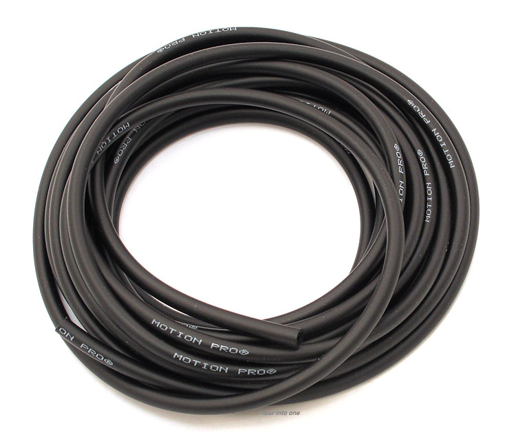 Motion Pro Black Tygon Fuel Line - 1/4" - 10' Feet