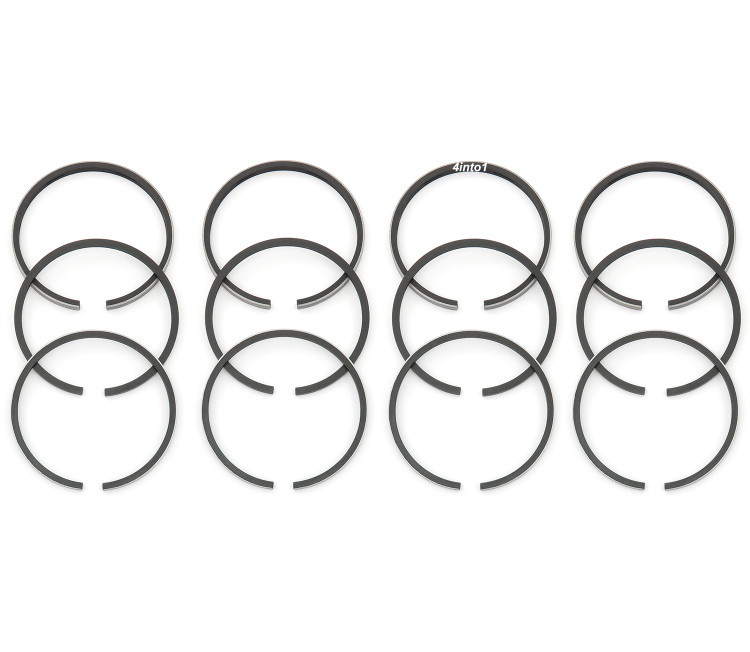 Set of 4 - Piston Ring Sets - Standard - 13011-333-003 - Honda CB350F ...