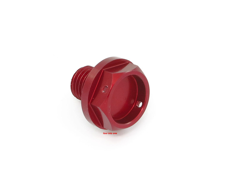 TTR400 - Oil Drain Bolt - Red