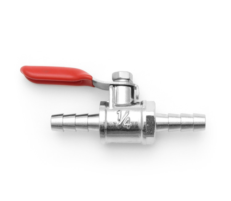 Inline Fuel Valve - 1/4" - 4into1.com