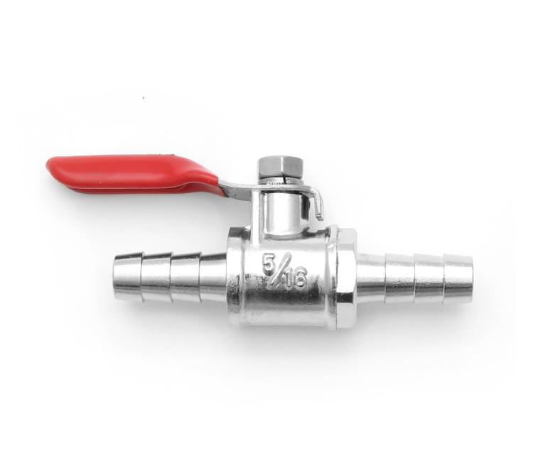 Inline Fuel Valve - 5/16" - 4into1.com