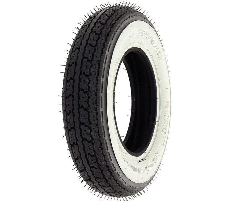 Shinko SR550 Mini Bike Street White Wall Tire