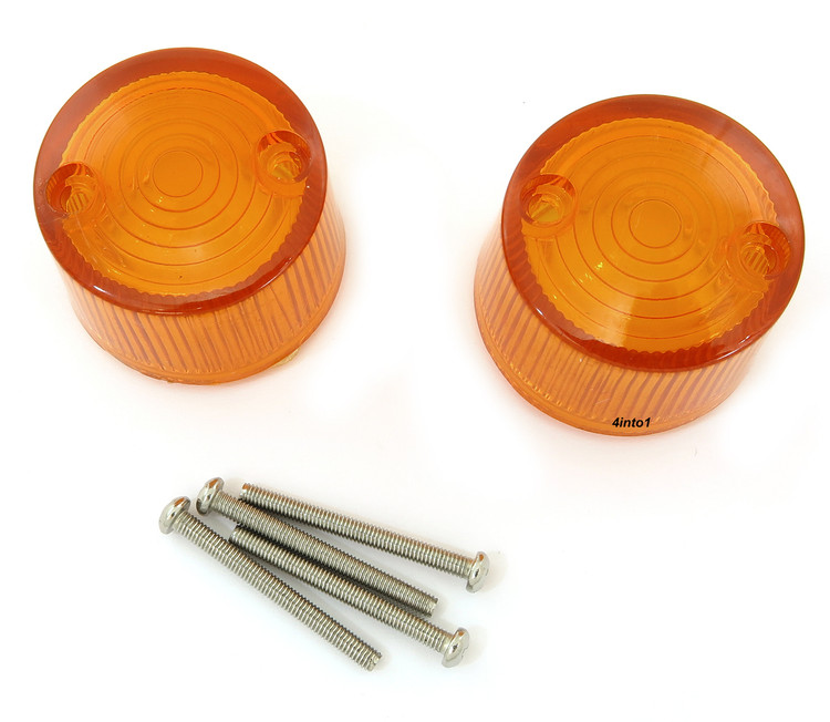 Replacement Turn Signal Lens Set - Amber