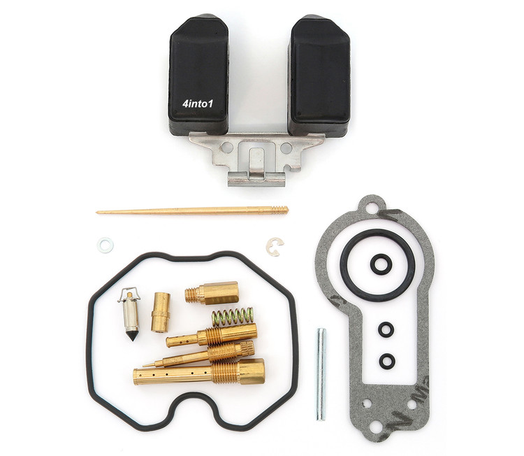 Deluxe Carburetor Rebuild Kit With Float - Honda XR250R - 1986-1995
