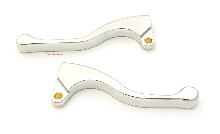 Honda Shorty Lever Set - Polished Aluminum