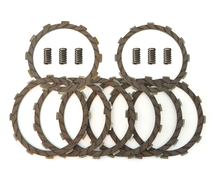 Clutch Friction Plate Set w/ Springs - Honda GL1000 Gold Wing - 1976-1979