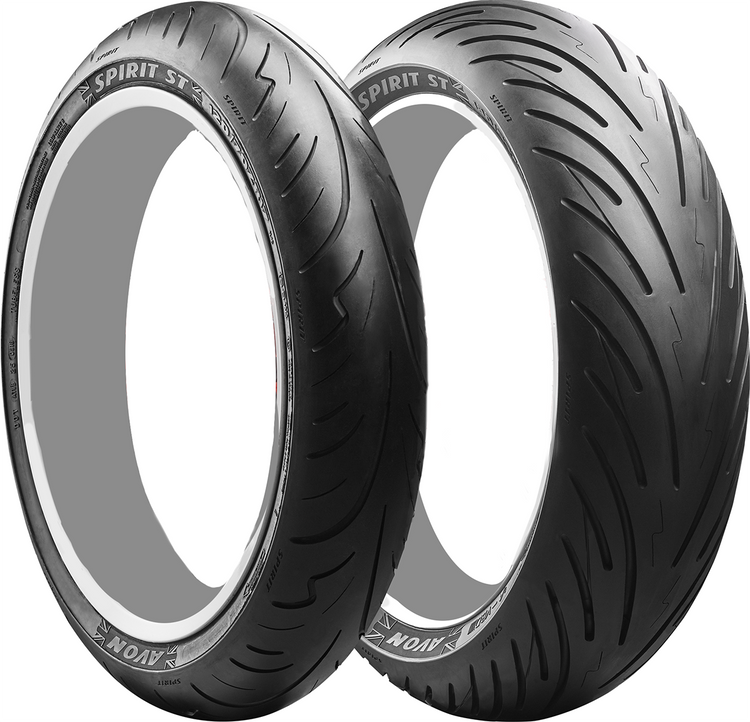 Avon Spirit ST Sport Tire Set - CBR600F4 CBR600RR VFR800 VTR1000F