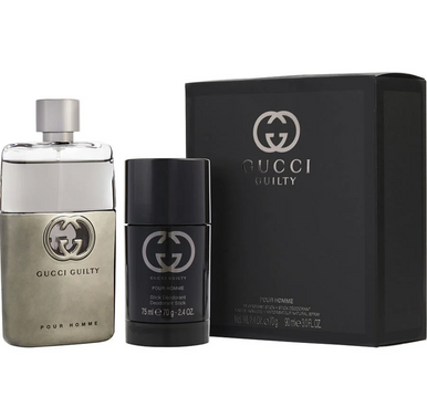 Set Gucci 2PC Gucci Guilty Pour Homme 3.0 EDT+2.4 DEO Stick (M) Soft ...