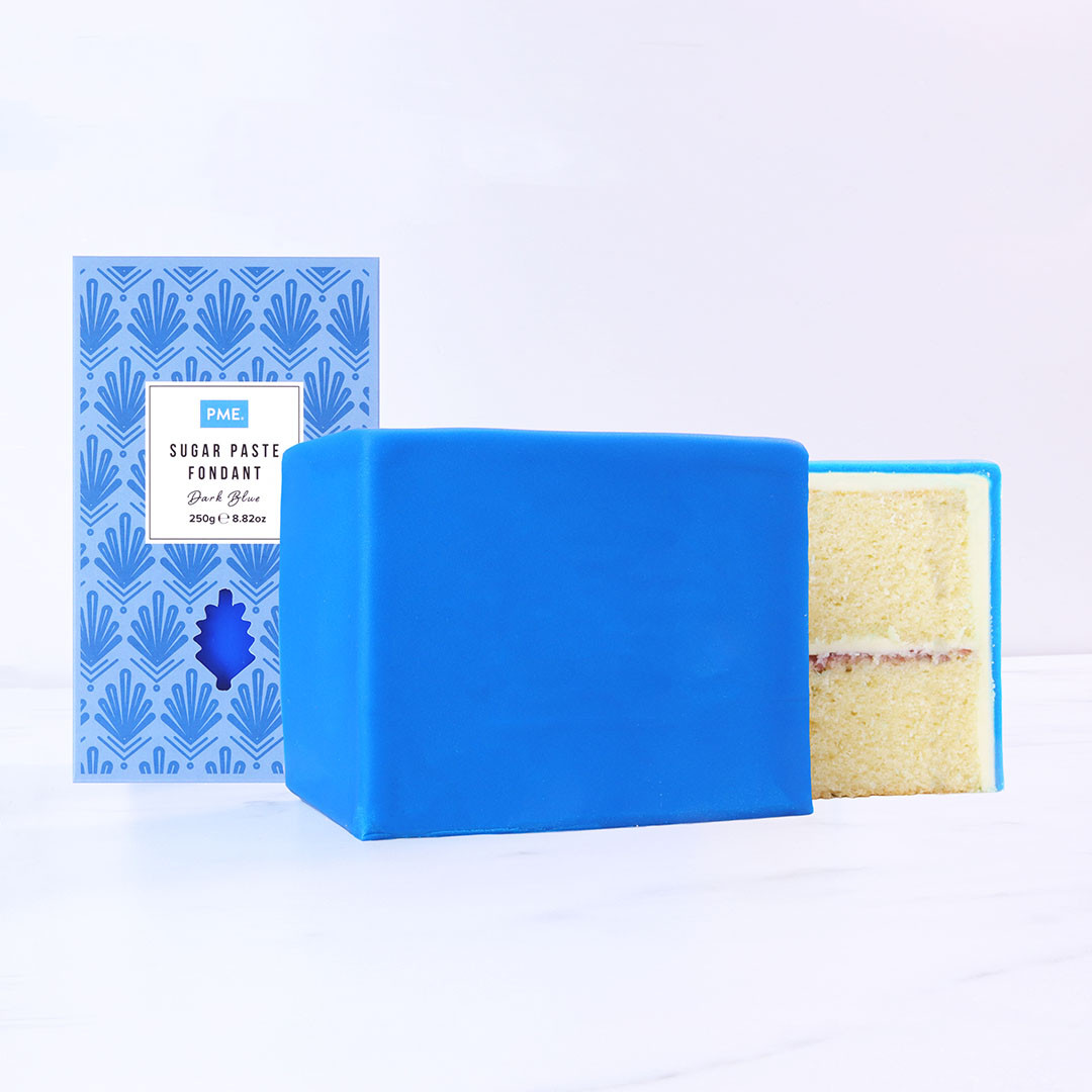 PME Sugar Paste Fondant - Dark Blue 250kg